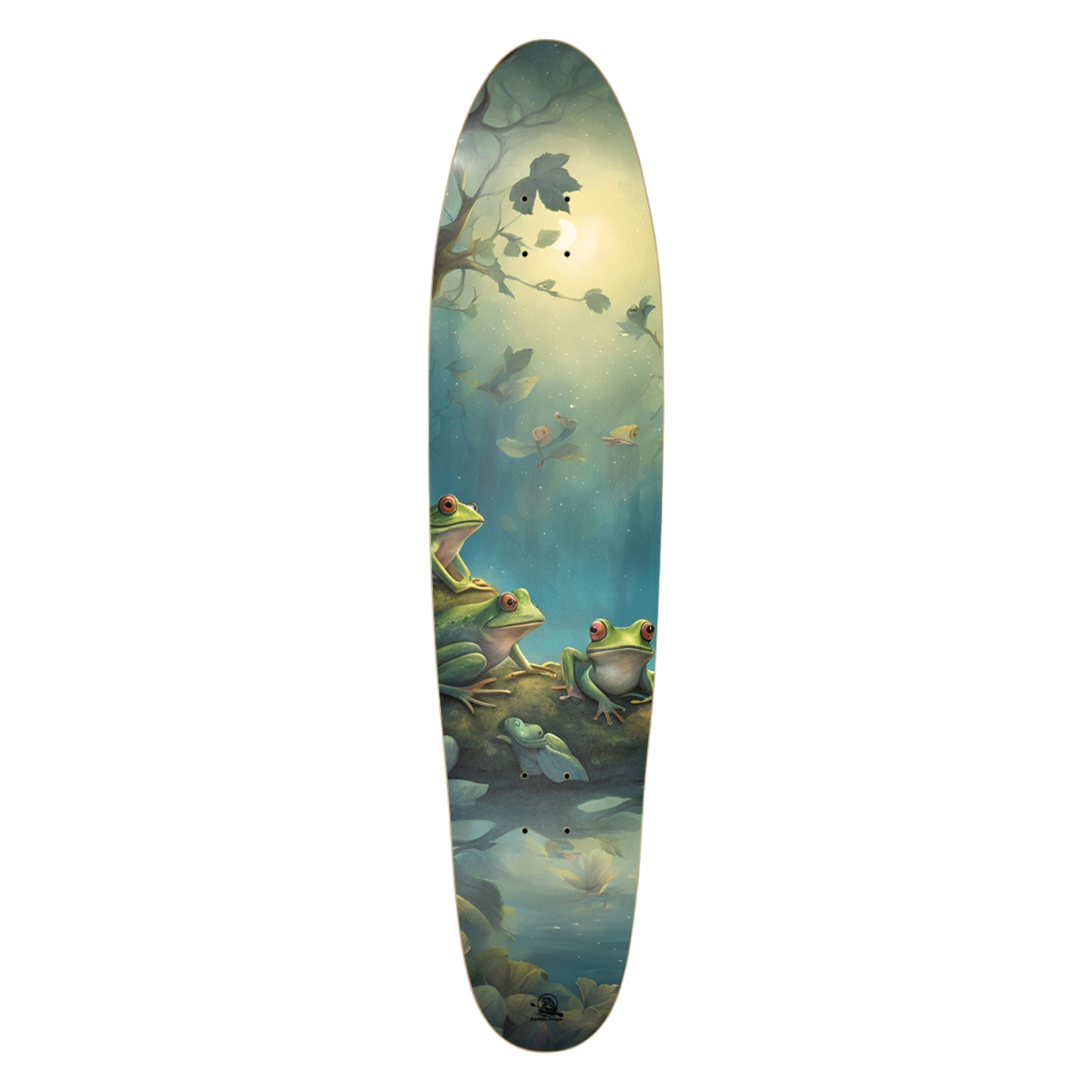Living in Frog Paradise 40.5" Longboard | Paddle Frogs™