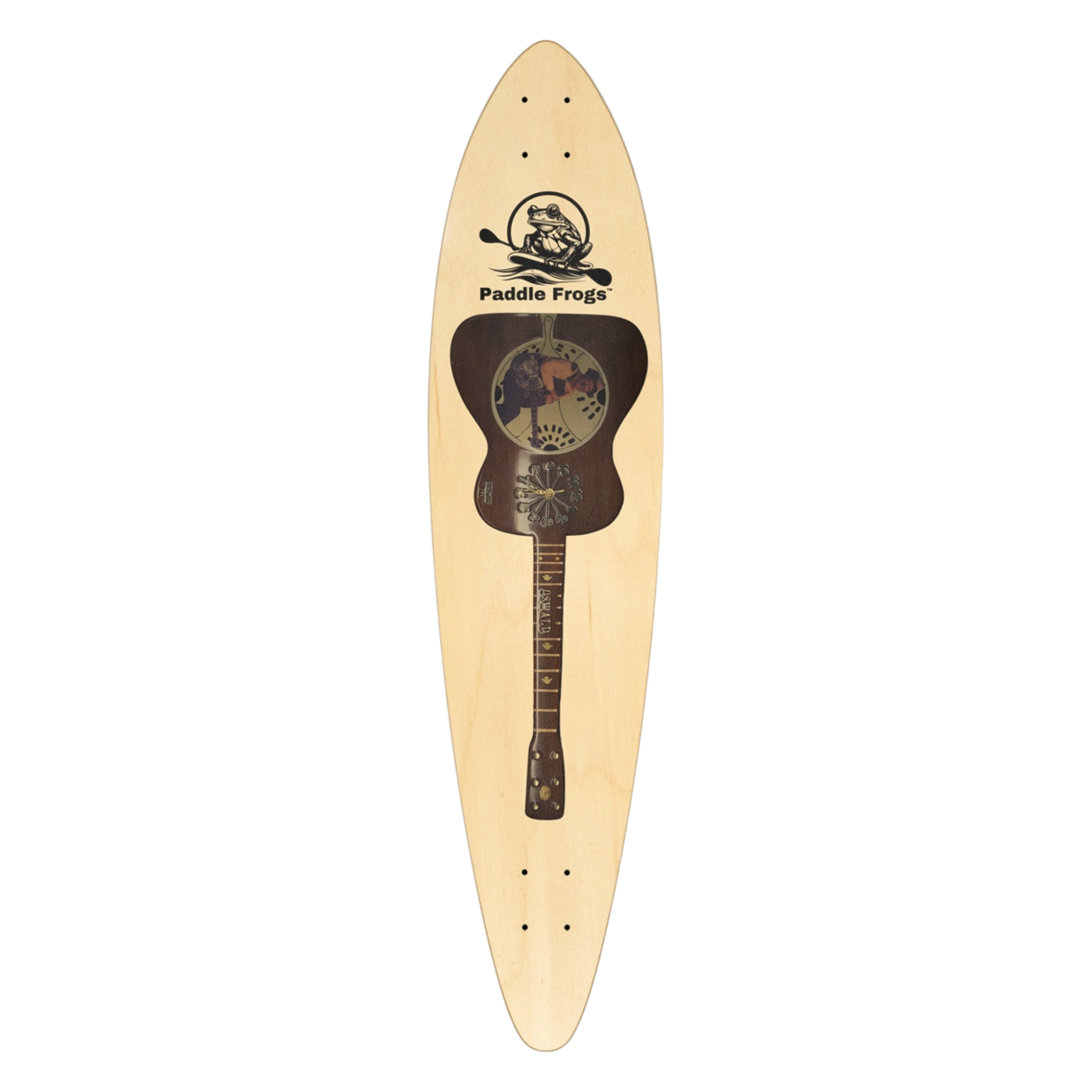 Music City USA Dobro 39.5" Longboard | Paddle Frogs™