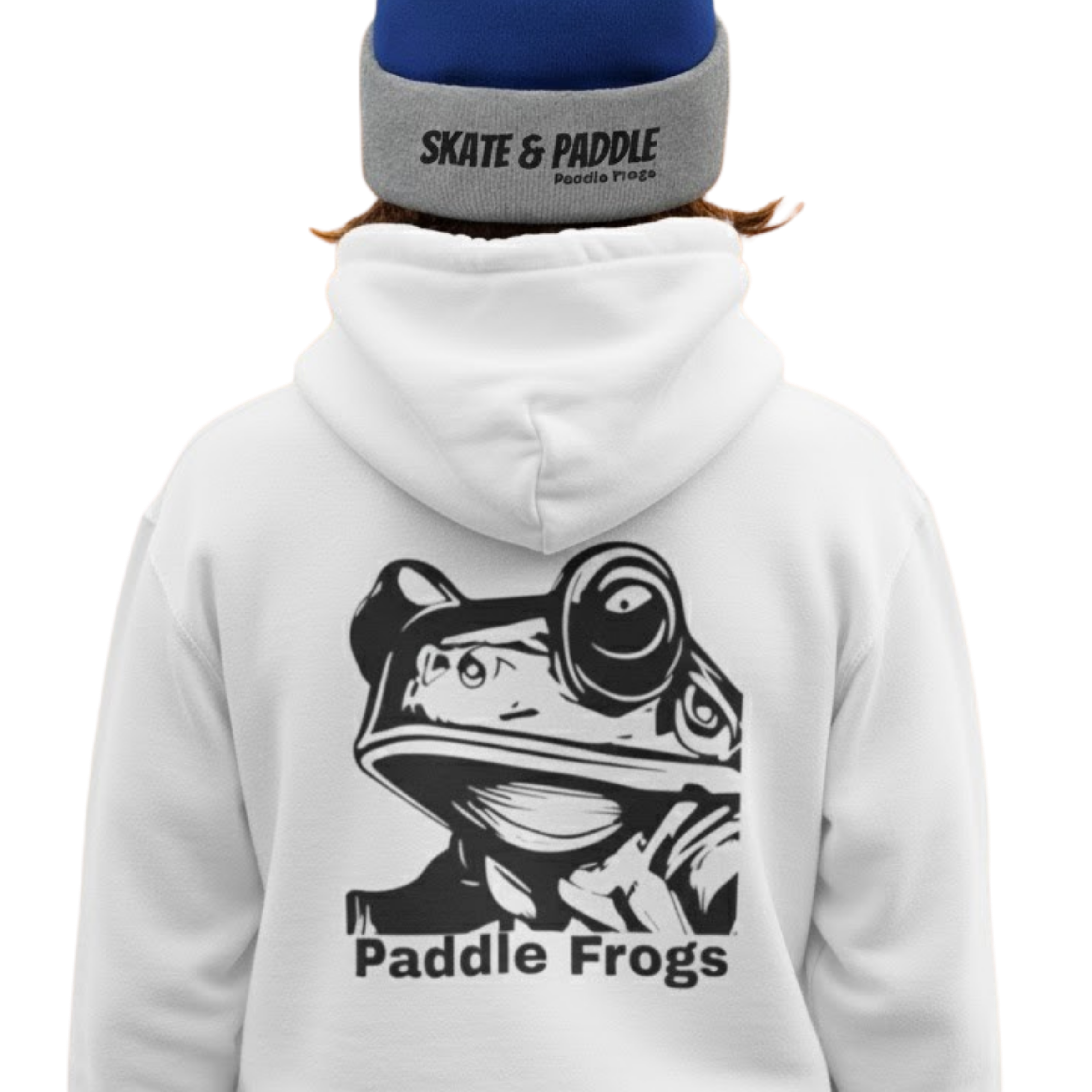 Paddle Frogs™ Kids Adventure Hoodie | Featuring the Beloved Frog Face
